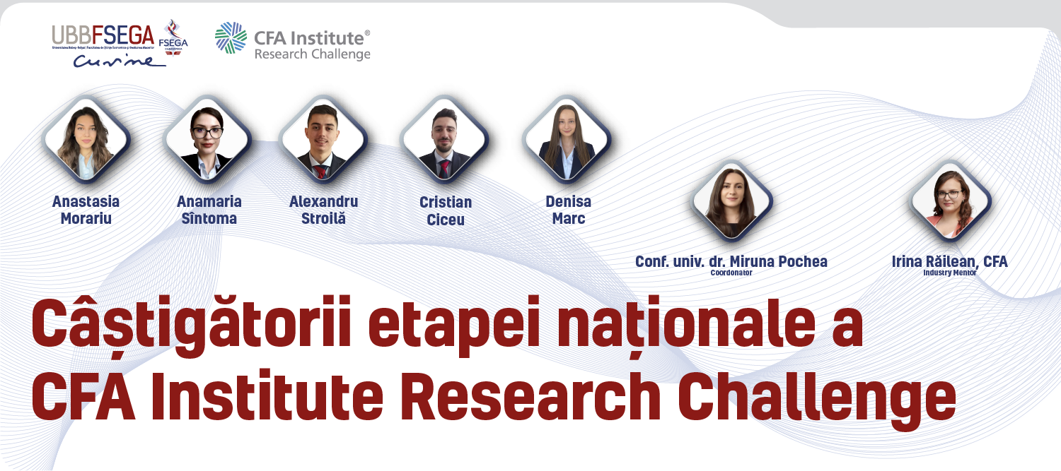 FSEGA - Facultatea de Stiinte Economice si Gestiunea Afacerilor, UBB ...